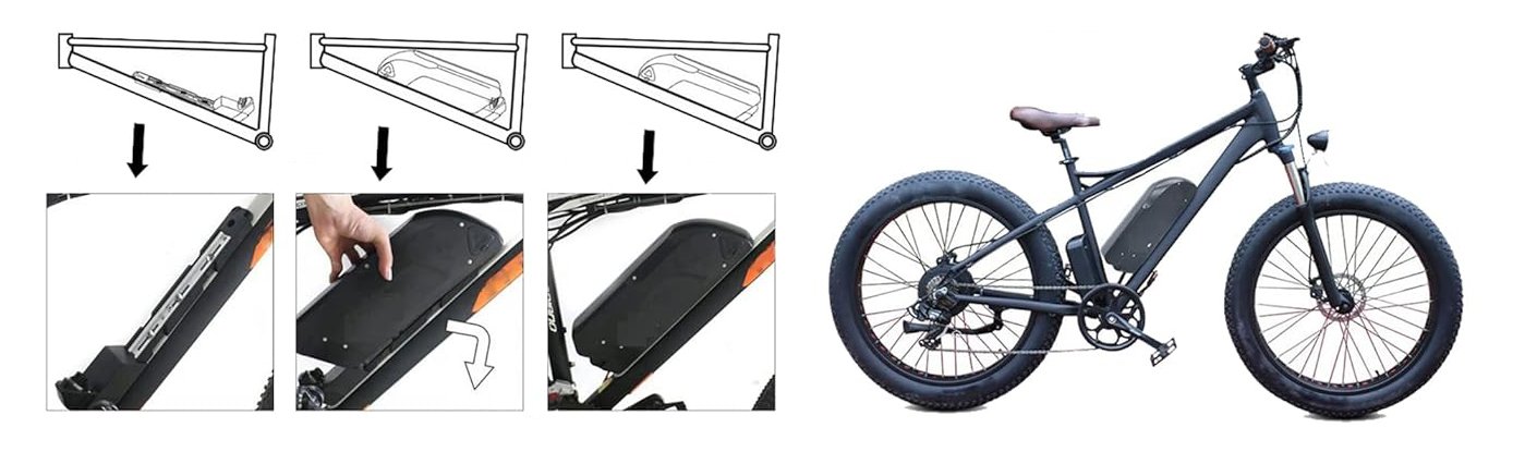 Ebike Battery Case Reention Tiger Shark DS-6 | Skya Power